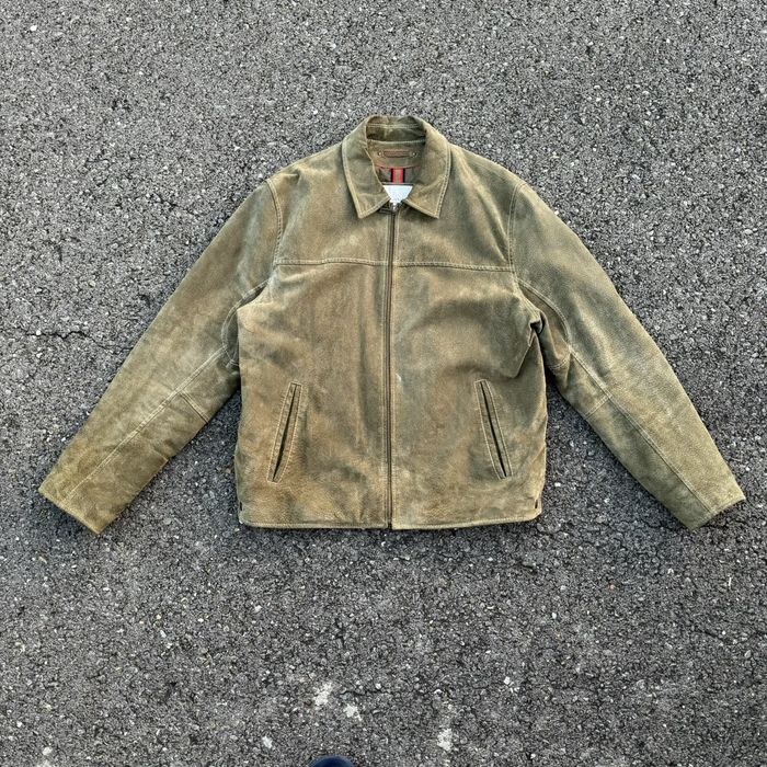 Vintage vintage wilson’s leather suede jacket | Grailed