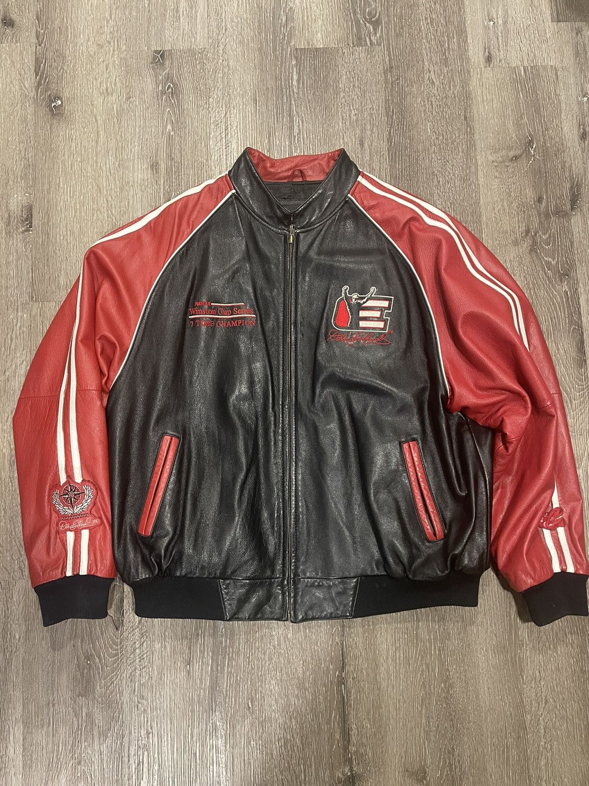 NASCAR × Streetwear × Vintage Vintage Leather Dale Earnhardt NASCAR ...
