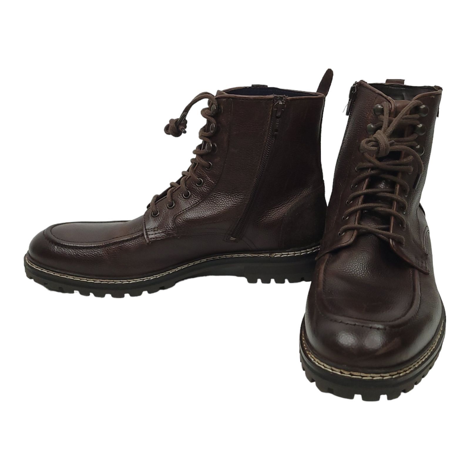 Steve Madden Steve Madden P-Stylen Boots Mens 12 Pebble Leather Combat ...