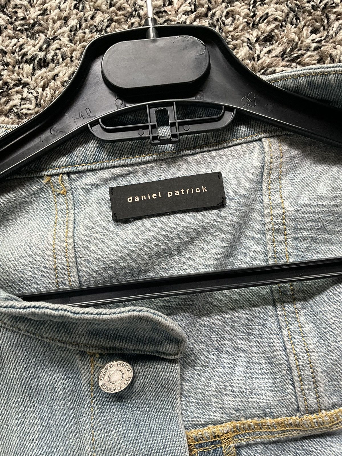 Daniel Patrick Daniel Patrick Distressed Denim Jacket | Grailed