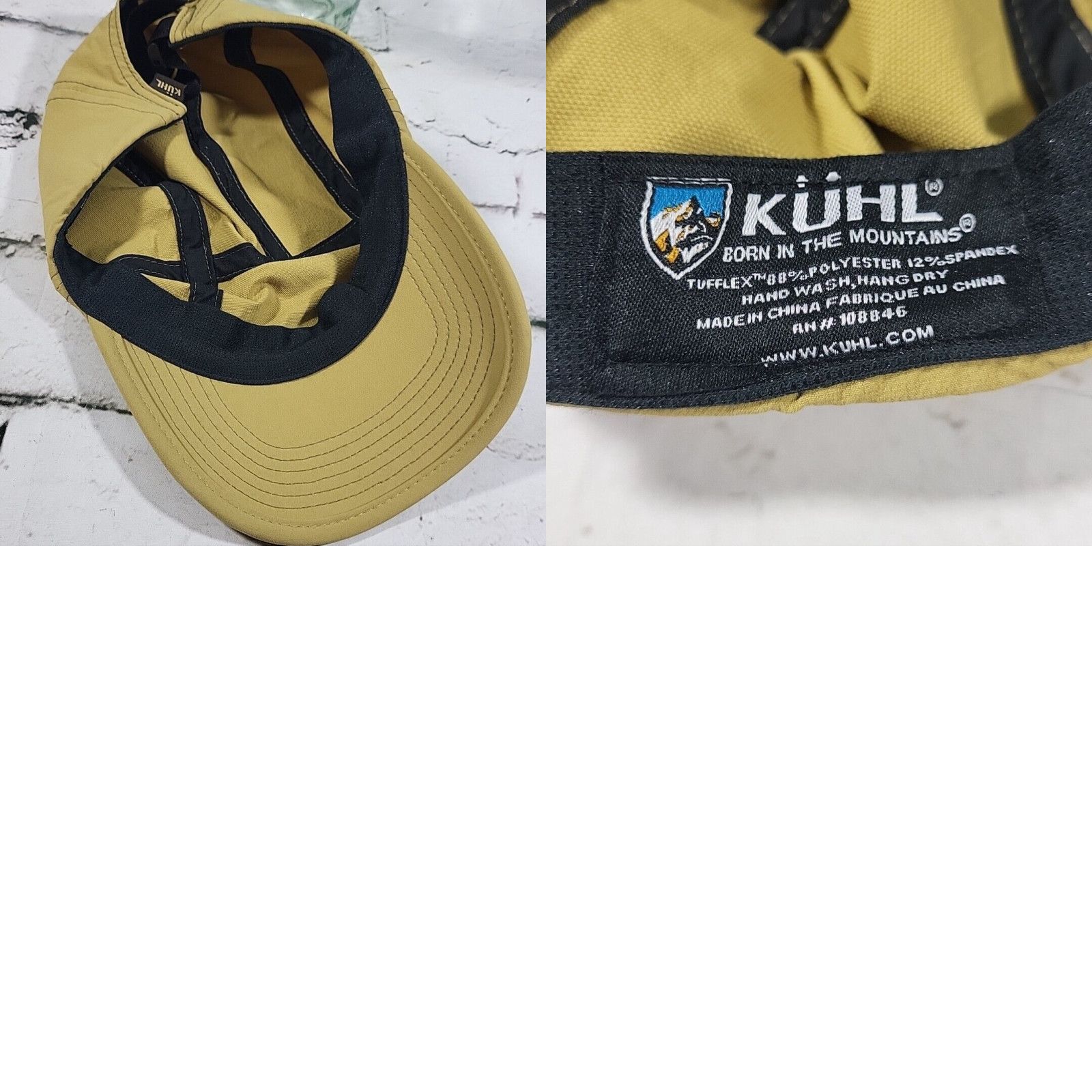 Vintage Cycling Enthusiasts Favourite Adjustable Five Panel Hat By Kuhl ...