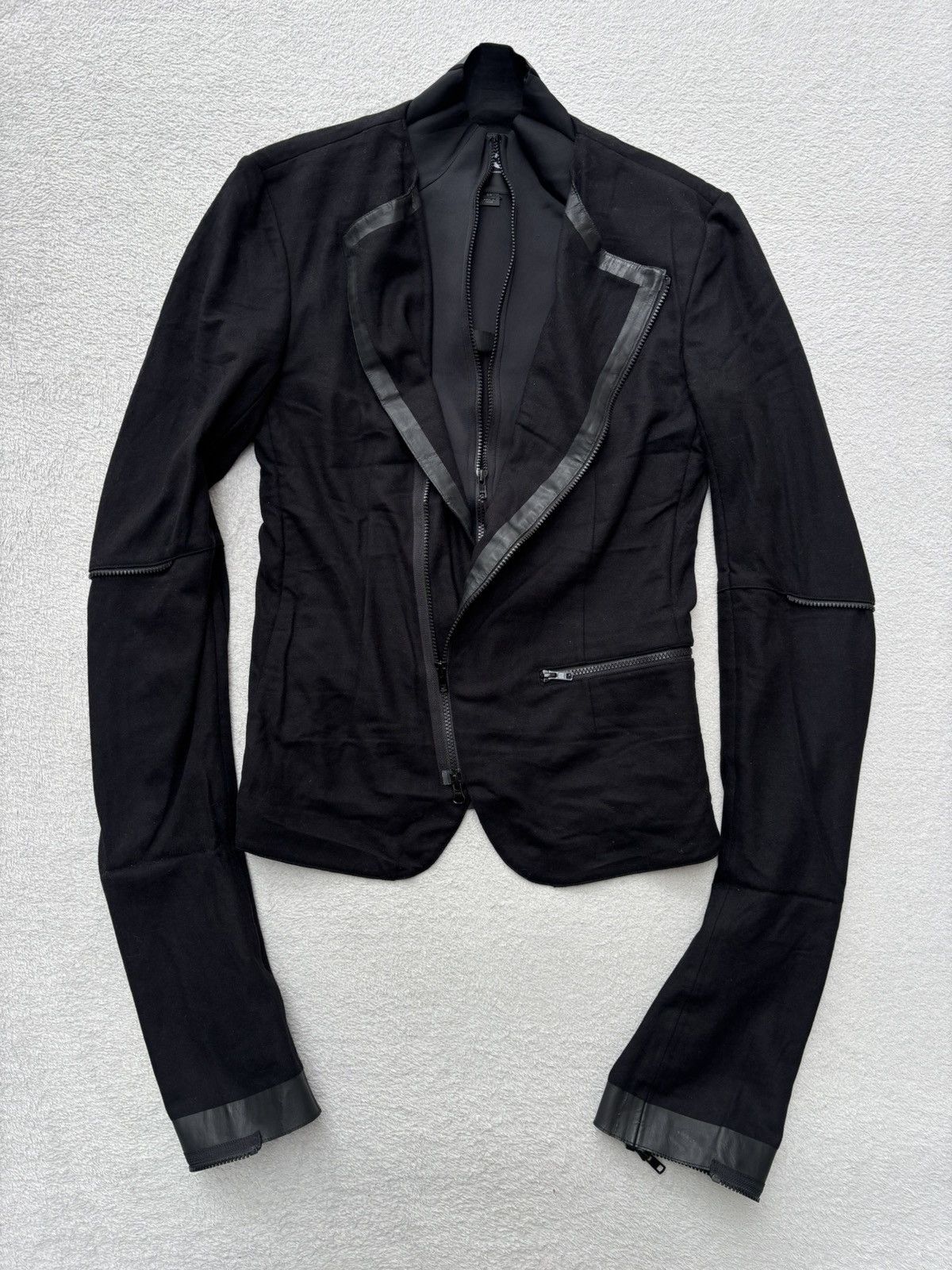 Y-3 Y-3 Double Layer Transformer Slenderman Wool Jacket | Grailed