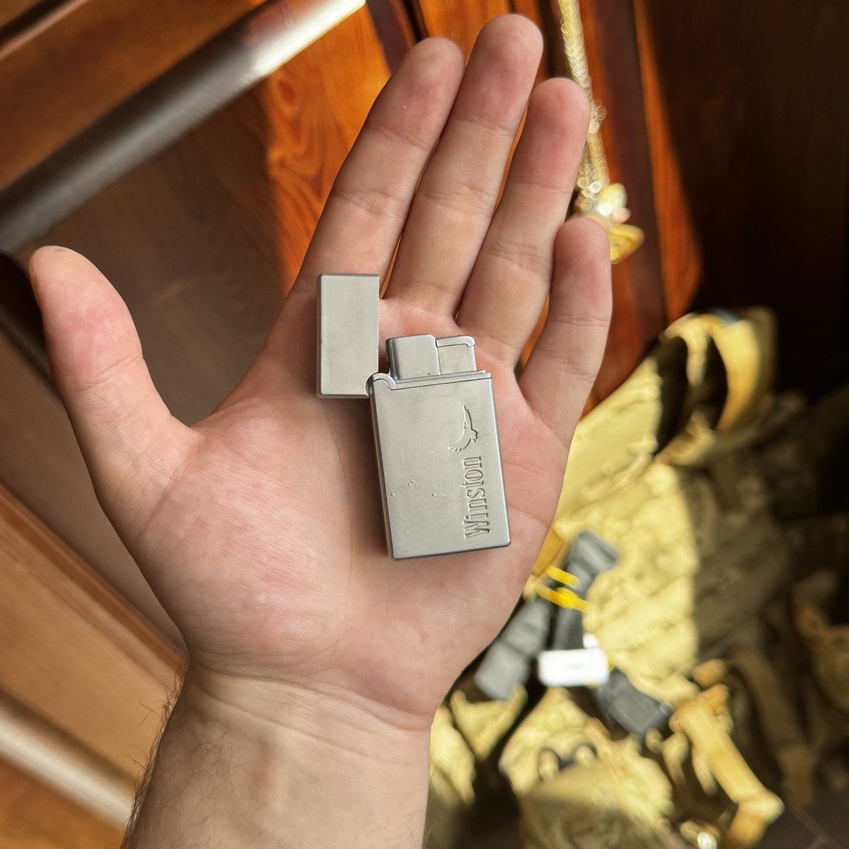 Avant Garde × Vintage Y2K retro WINSTON METAL PUNK LIGHTER | Grailed