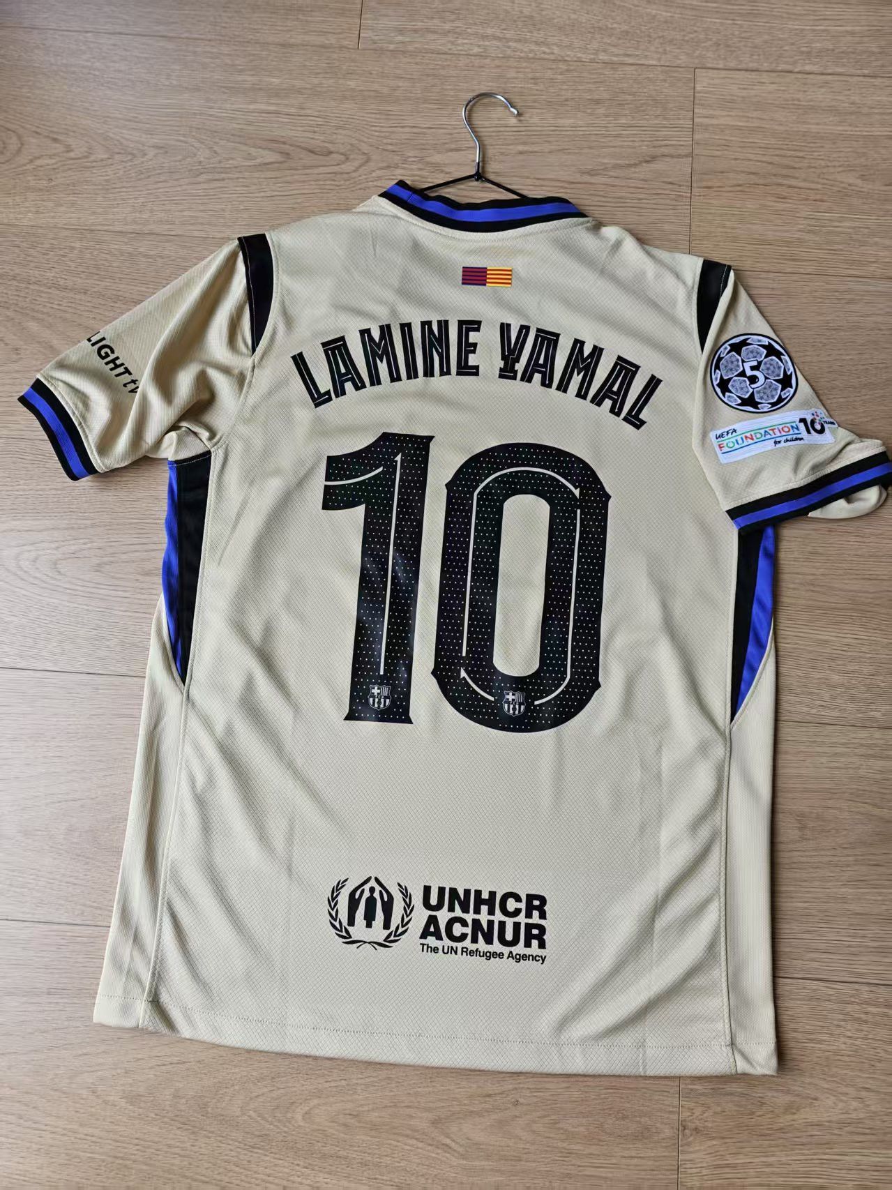 Other 2025 26 FC Barcelona 10 Lamine Yamal Jersey Away | Grailed