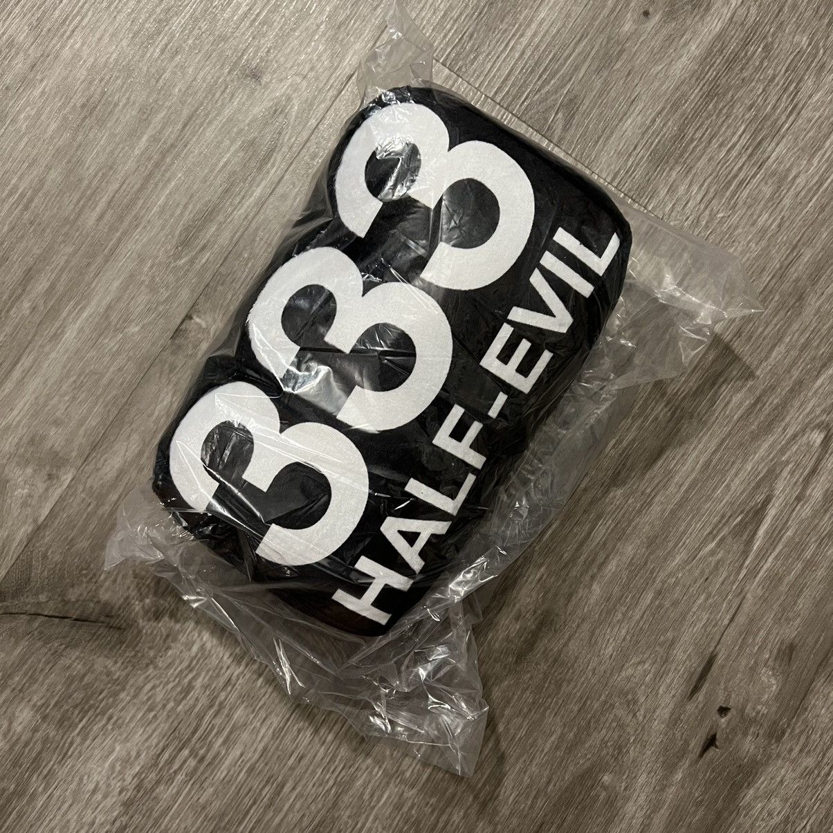 Half Evil Half Evil 333 Logo Plush | Grailed