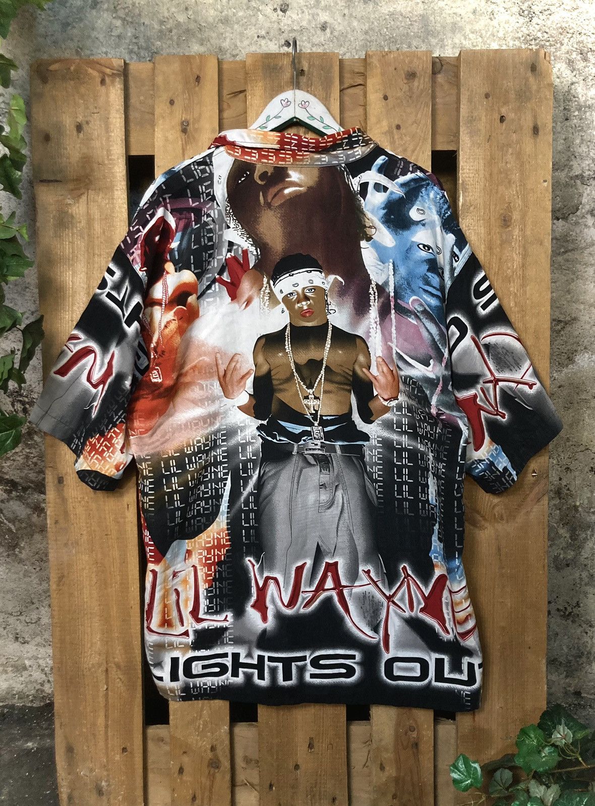 Vintage Official Lil Wayne Lights Out baggy shirt | Grailed