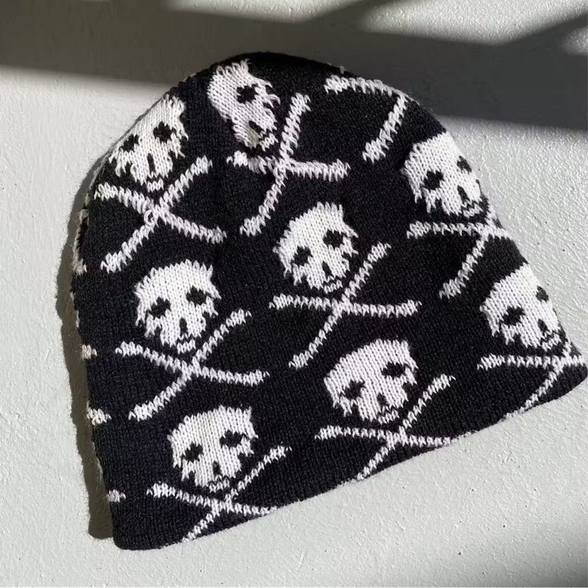 Japanese Brand × Streetwear × Vintage SKELETON BEANIE | Grailed