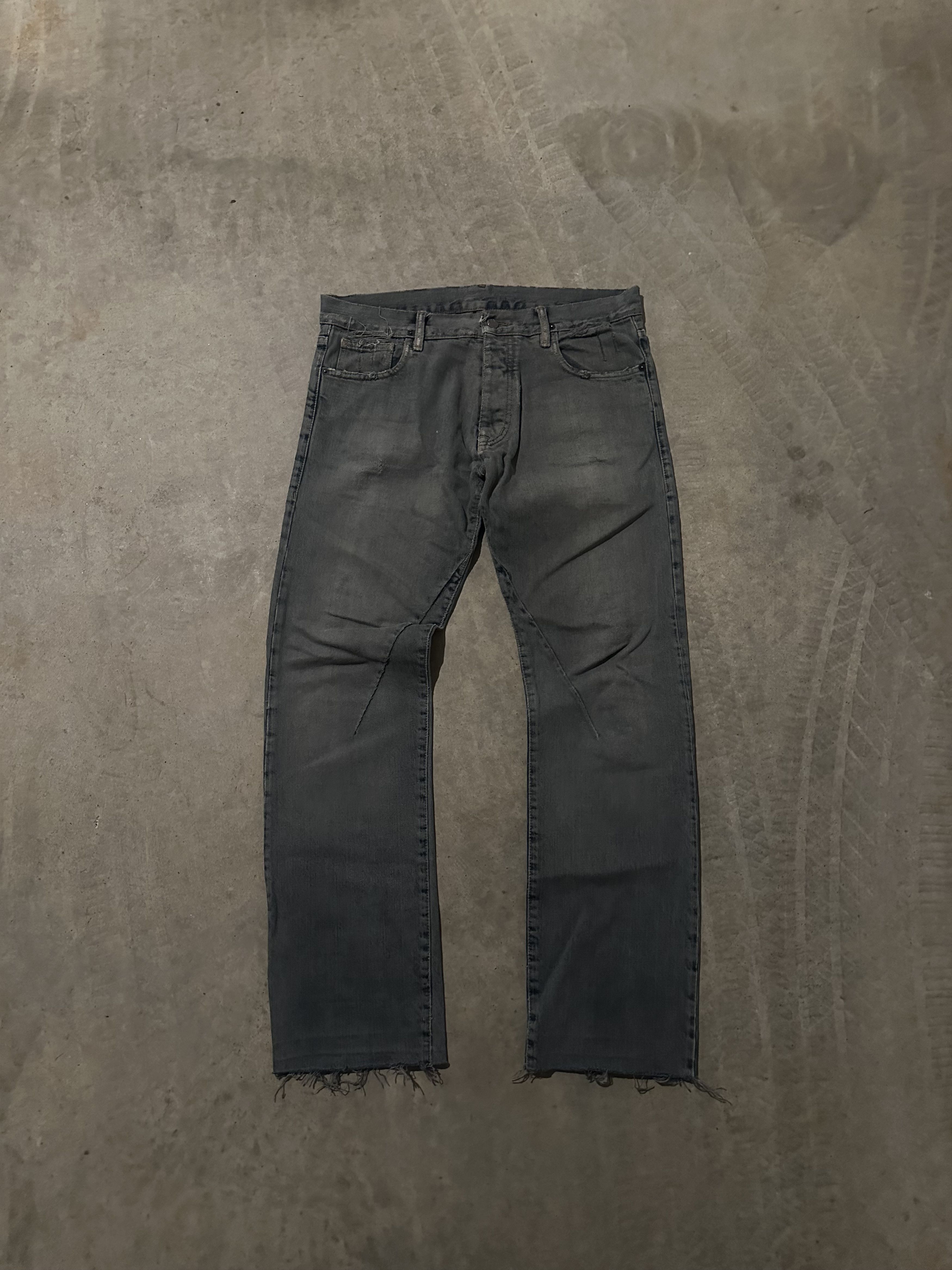 Rick Owens Rick Owens FW06 Dustulator Thrashed Detroit Jeans | Grailed