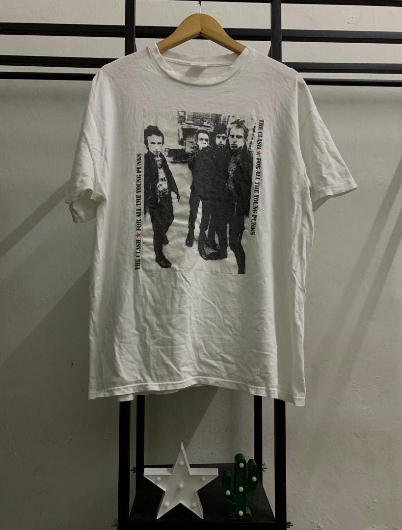 Band Tees × Supreme × Vintage VINTAGE SUPREME X THE CLASH PUNK TEES ...