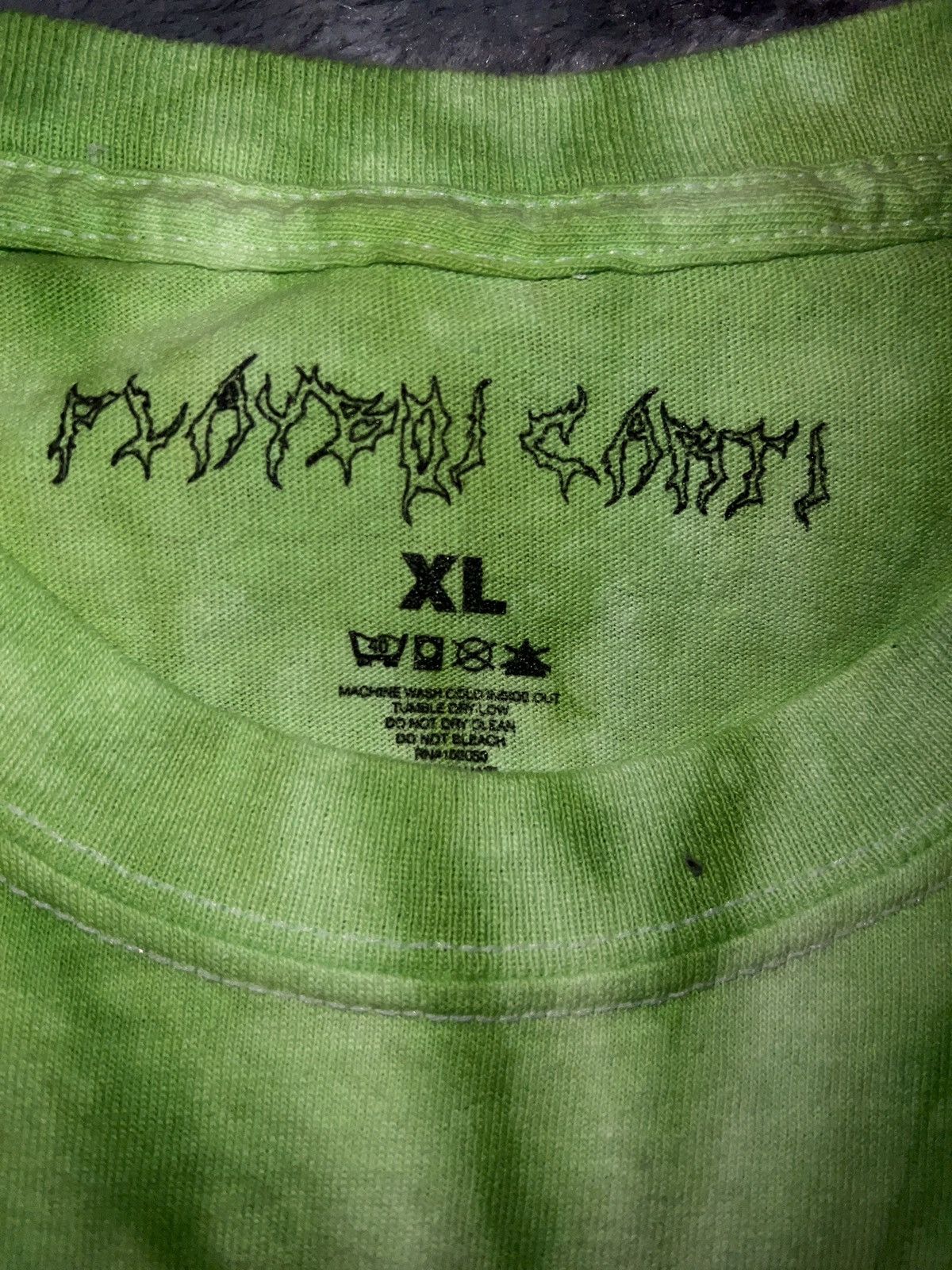 AWGE × Playboi Carti × Vintage Playboi Carti x AWGE Die Lit Smiley Tee ...