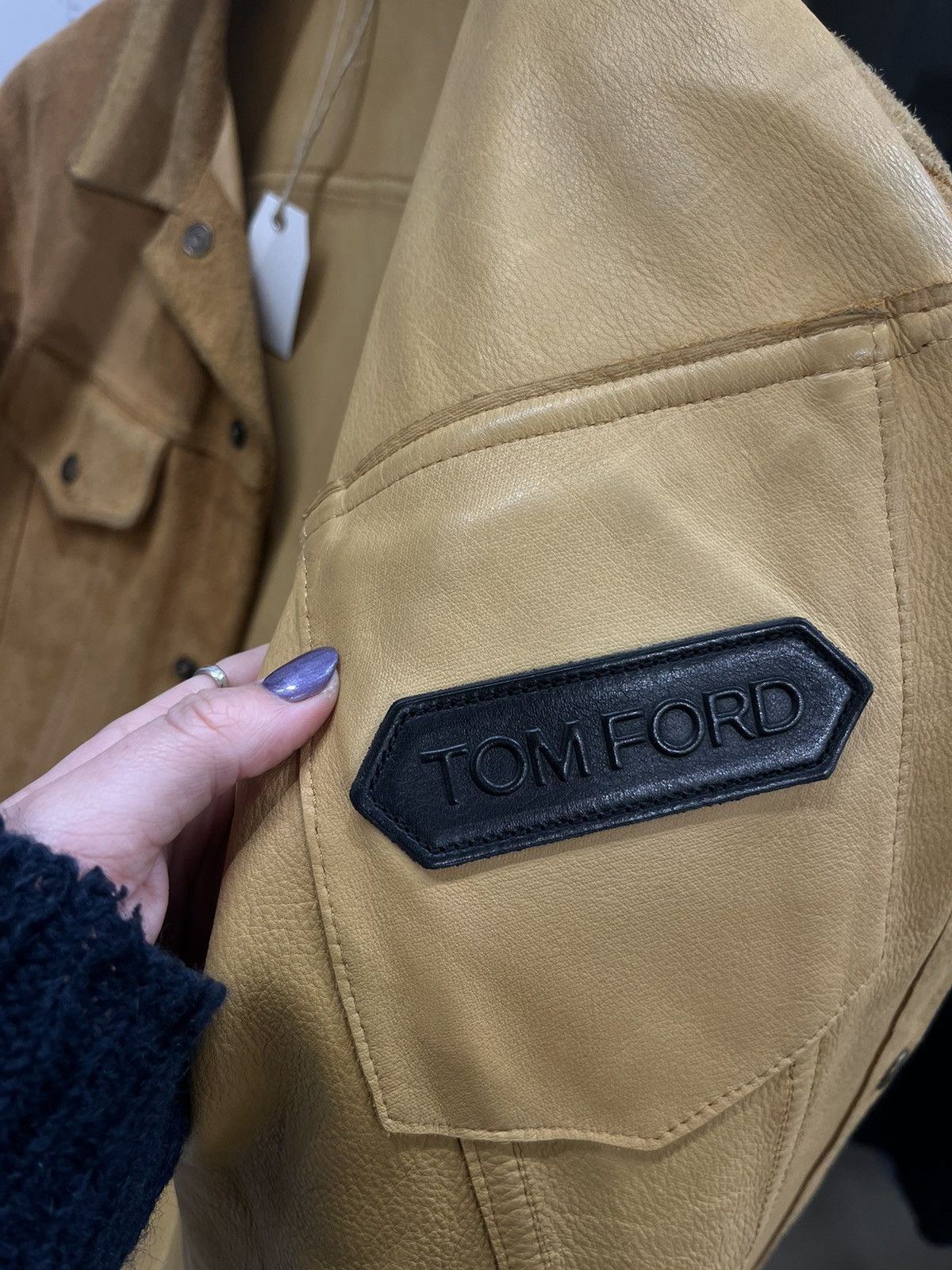 Tom Ford Tom Ford Suede Leather Jacket | Grailed