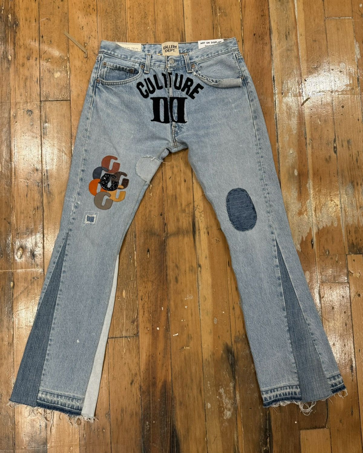 Gallery Dept. × Migos Gallery Dept x Migos Culture 3 La Flare Jeans ...