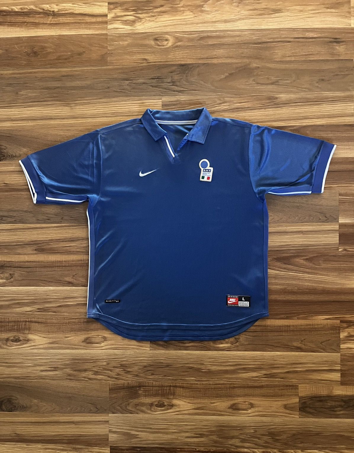 Deadstock × Nike × Vintage 1998 Italy Home Kit | Grailed