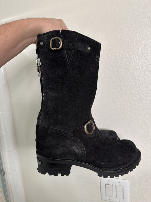 Chrome Hearts Chrome Hearts Wesco back zip engineer boot boss work boot ...