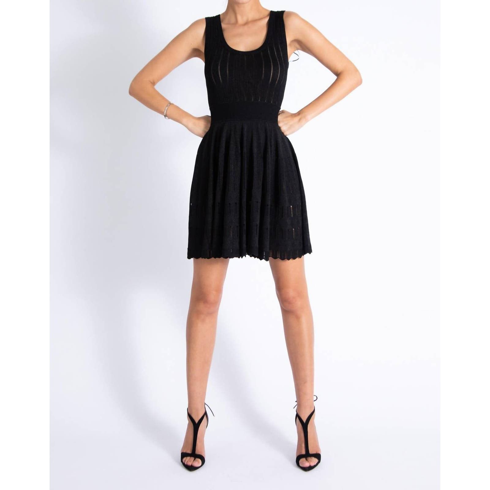 Karina Grimaldi KARINA GRIMALDI Phoebe Knit Mini Dress In Black | Grailed