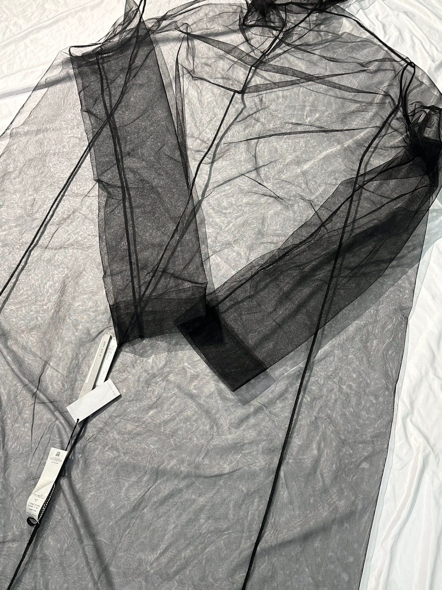 Rick Owens Rick owens 23SS show transparent ro wizard hat coat -DMC ...