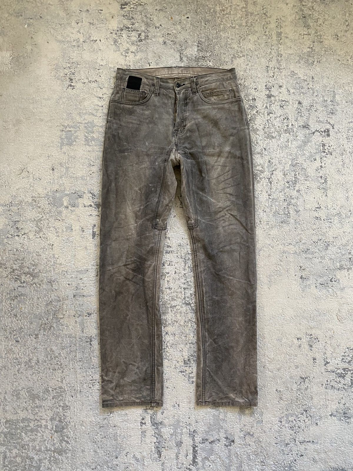 Rick Owens Rick Owens Slab Mud Wash Denim | Grailed