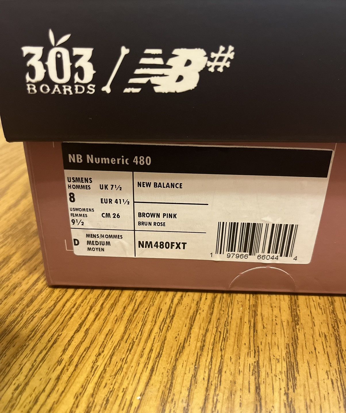 New Balance New Balance 480 x 303 Boards Jeremy Fish | Grailed