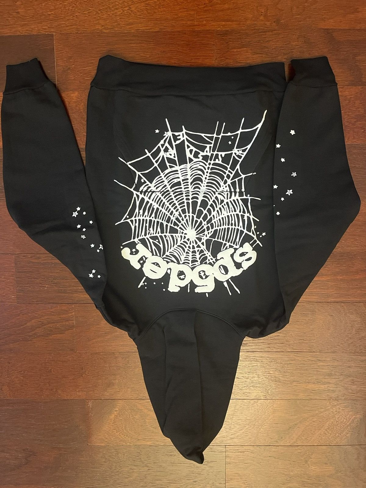 Spider Worldwide Sp5der Black OG Web Hoodie | Grailed