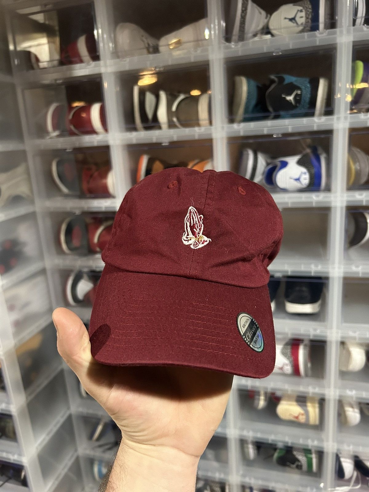 Drake × Hype 6 god praying hands hat | Grailed