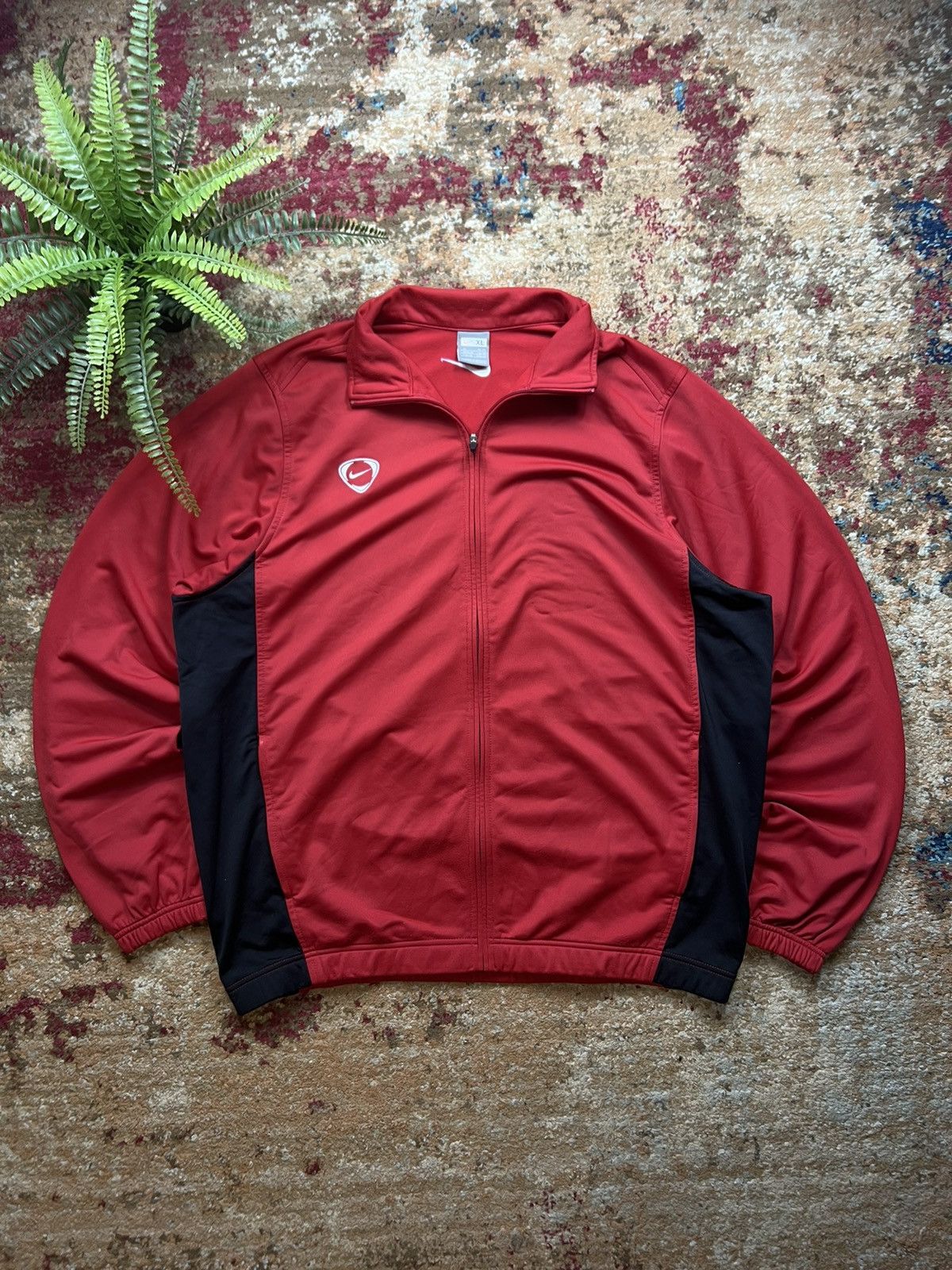 Nike 90’s NIKE RETRO TRACK JACKET Y2K SWOOSH LOGO | Grailed