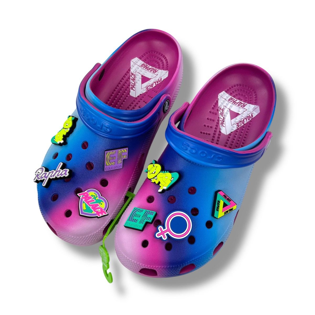 Crocs × Palace Palace x Rapha x Crocs Education First | Grailed