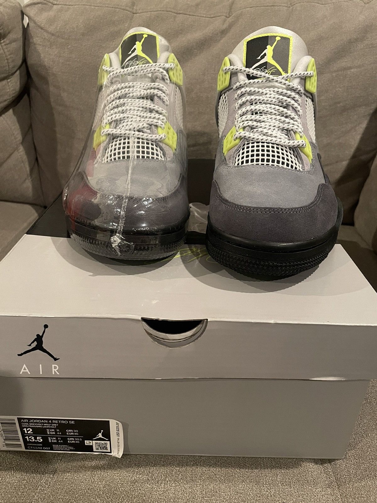 Jordan Brand Jordan 4 Retro SE 95 Neon | Grailed