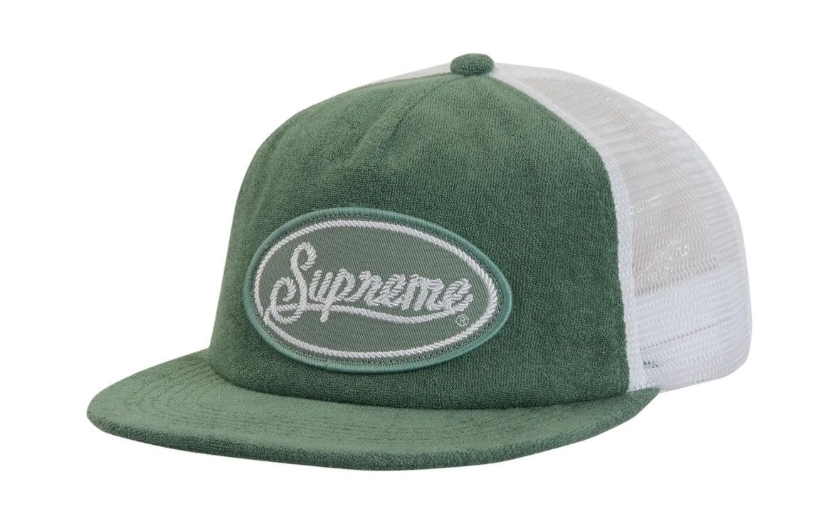 Supreme Supreme Terry Mesh Back 5-Panel Trucker Hat | Grailed
