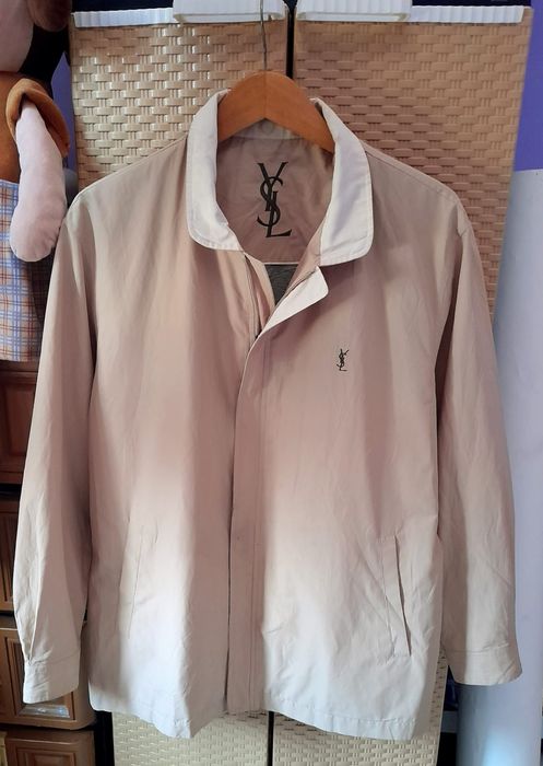 Vintage 💥Big Logo 💥Vintage Yves Saint Laurent x Ysl Jacket | Grailed