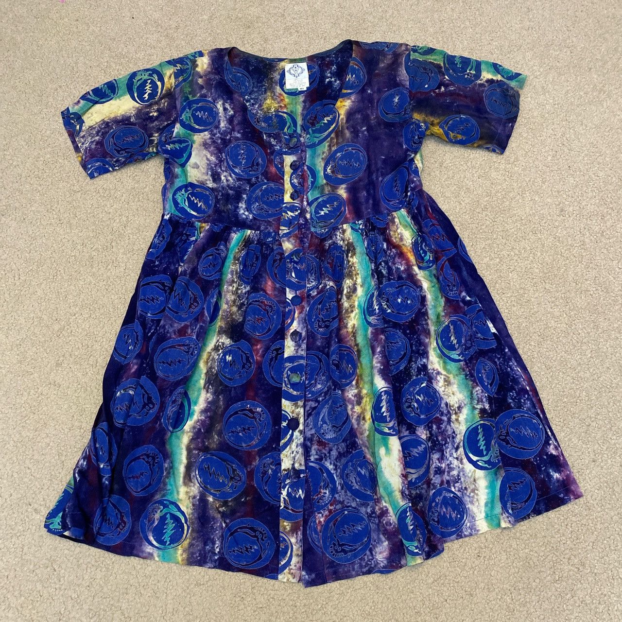 Grateful Dead × Vintage Vintage Rare Grateful Dead Steely Head Hippie ...