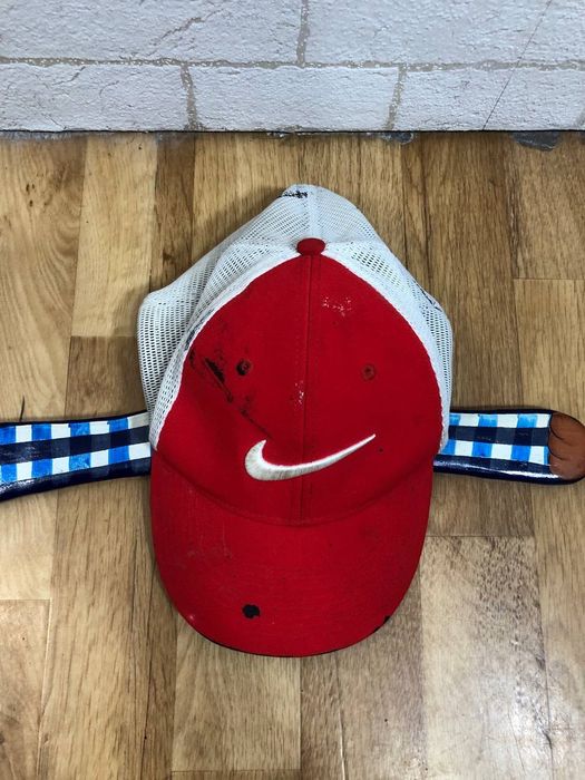 Nike Nike Vintage Distressed cap RARE Logo script Hat | Grailed
