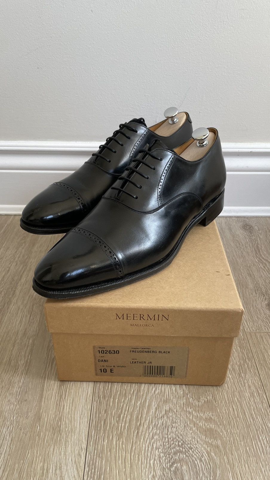 Meermin Linea Maestro Brogue Cap Toe Oxford | Grailed