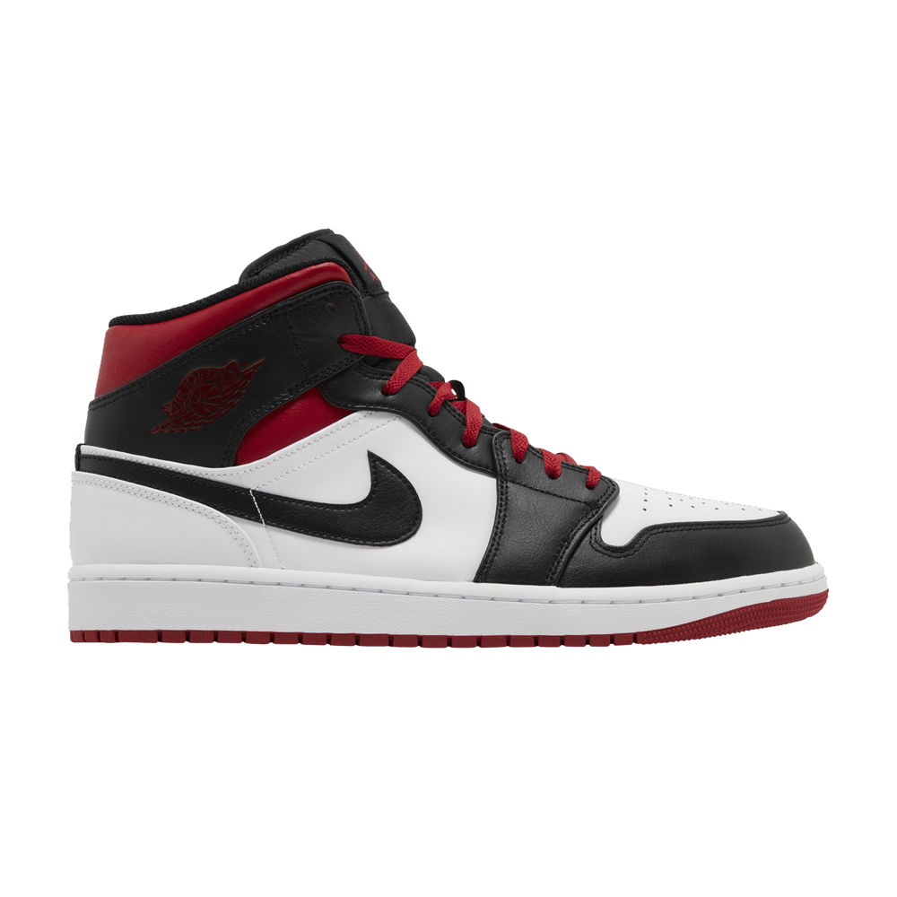 Jordan Brand Air Jordan 1 Mid Gym Red Black Toe | Grailed