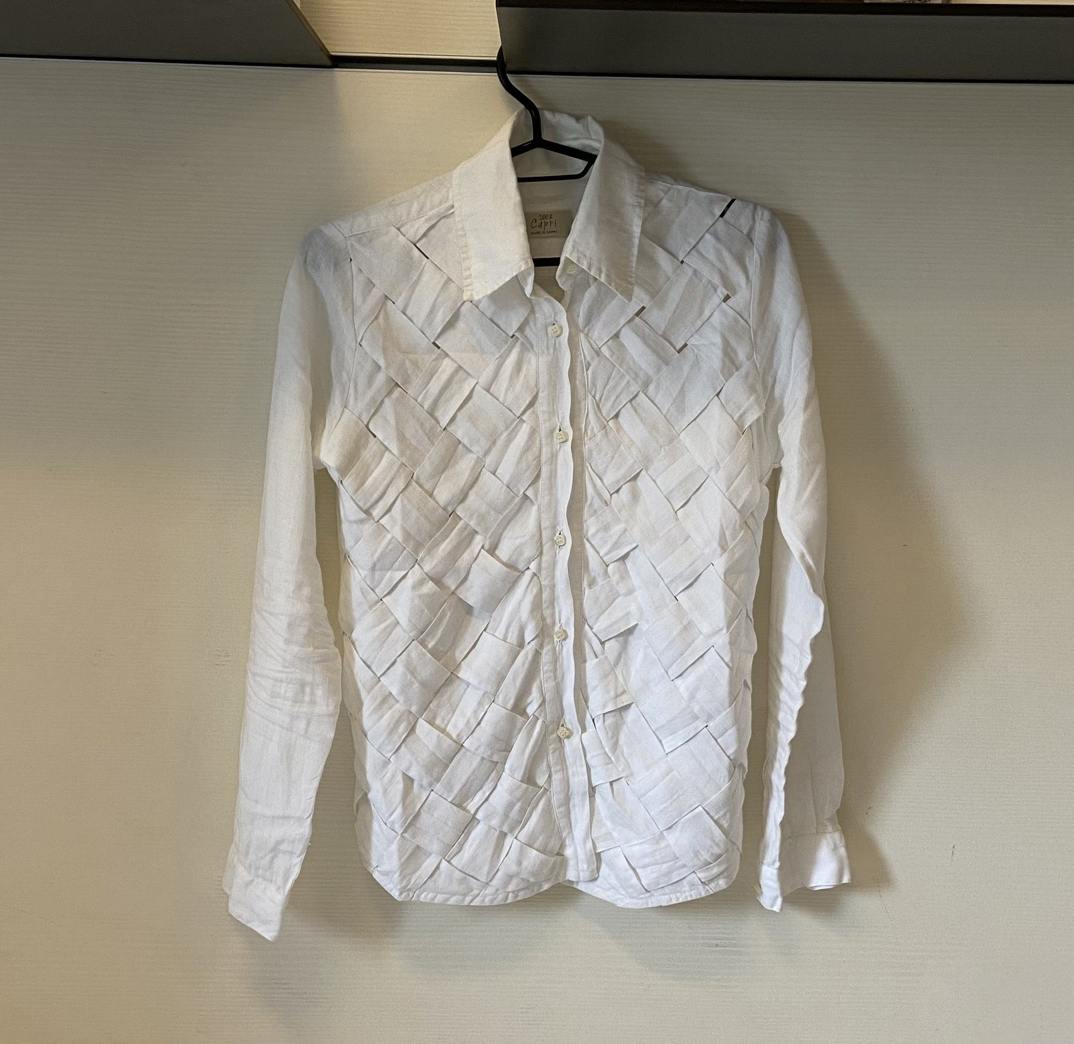 Luxury 100% Capri Linen Shirt | Grailed