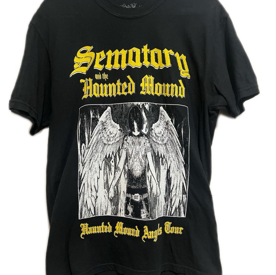 Affliction × Haunted Mound Sematary Bloody Angel Wings T | Grailed