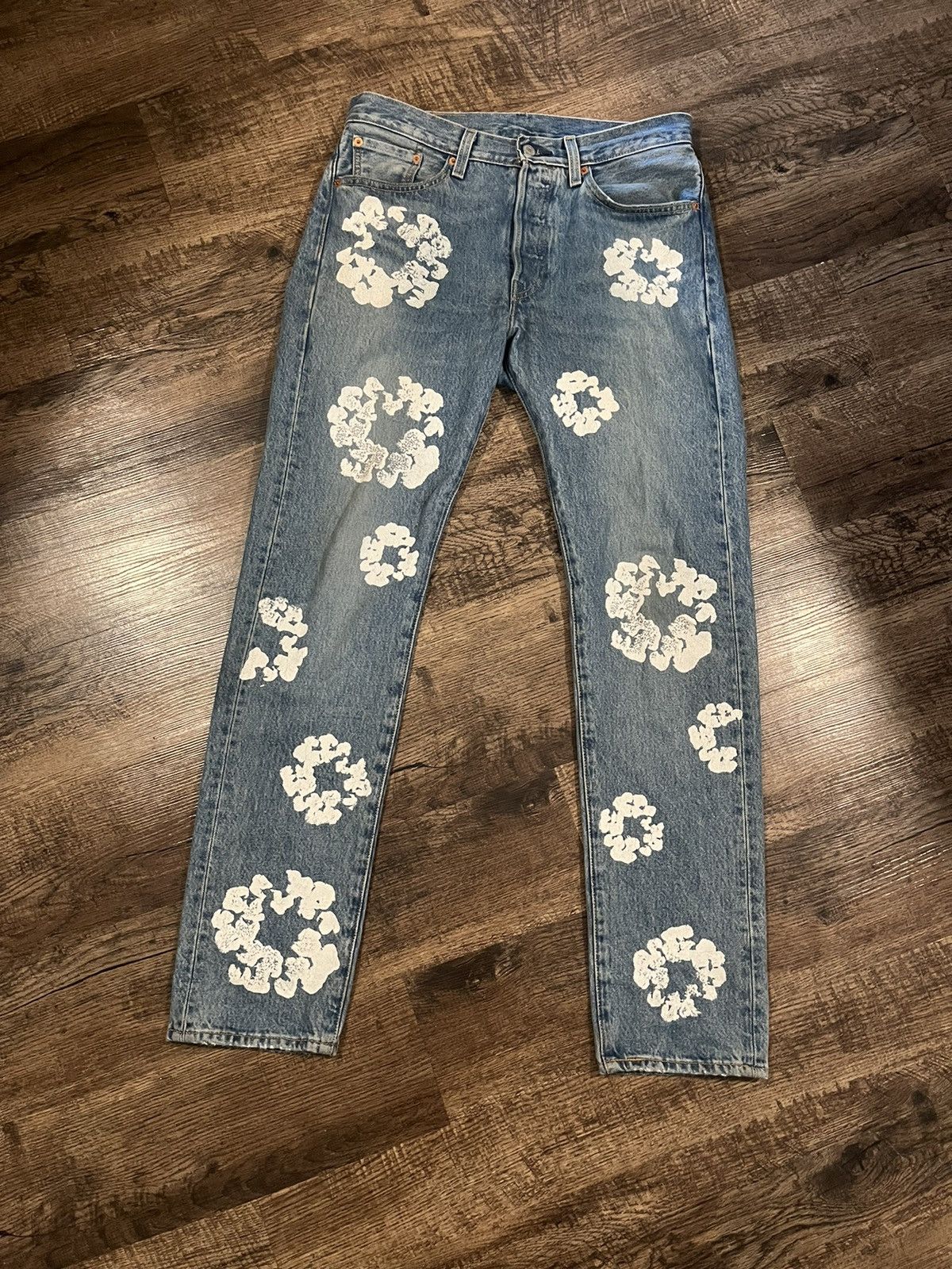 DENIM TEARS Denim Tears Light Wash Jeans | Grailed