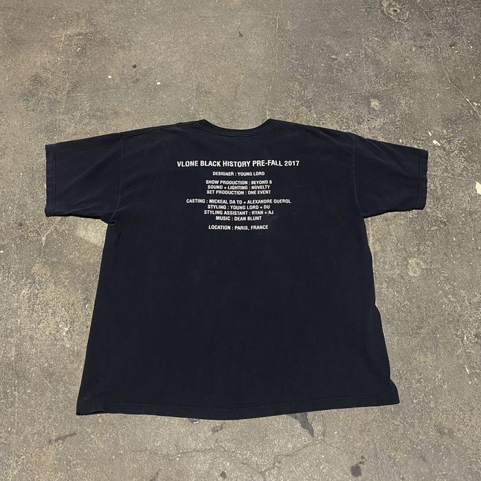 Vlone Vlone Black History Paris Runway Merch | Grailed