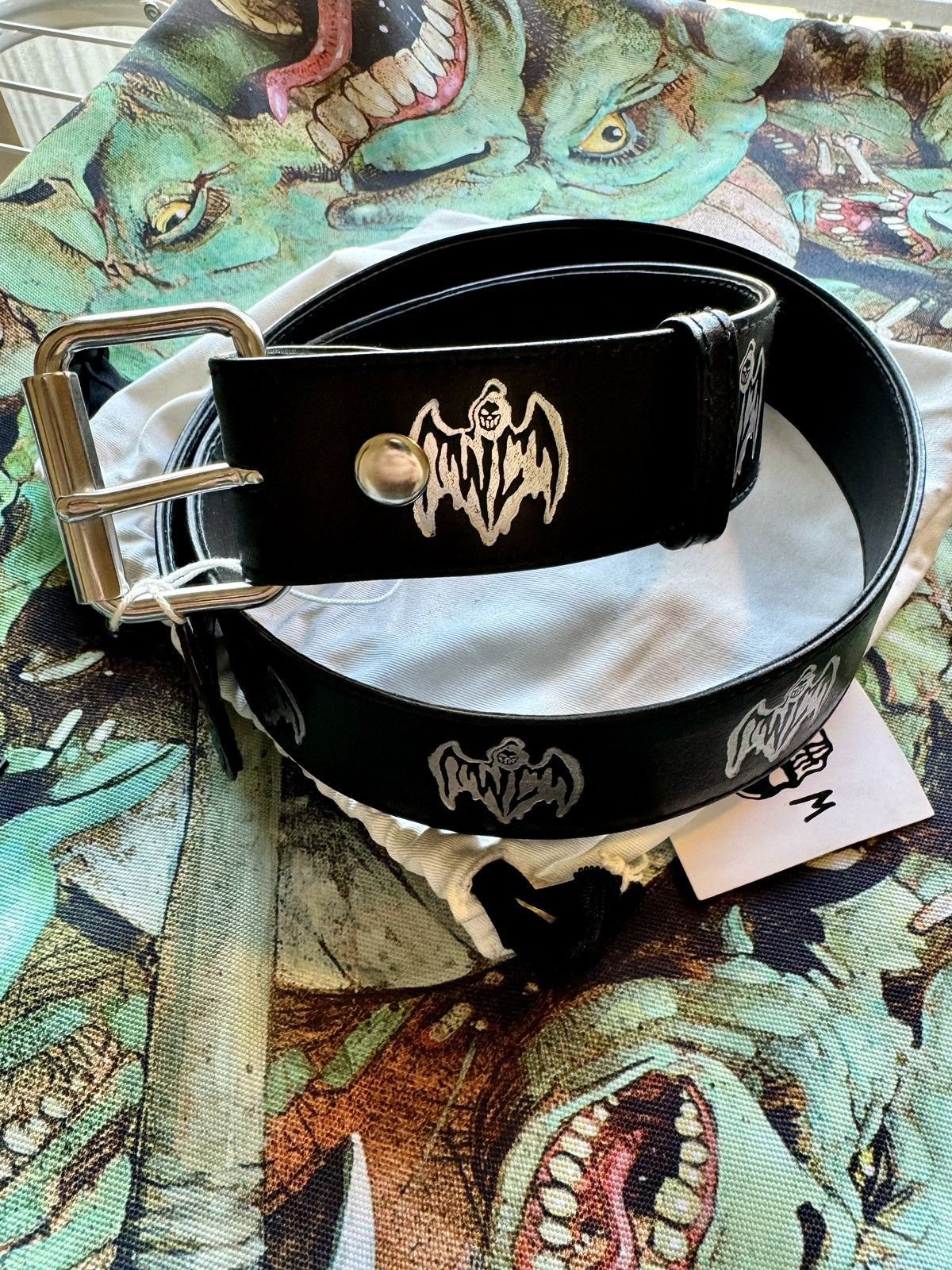 Warren Lotas Warren Lotas Metallic Bat Reaper belt | Grailed