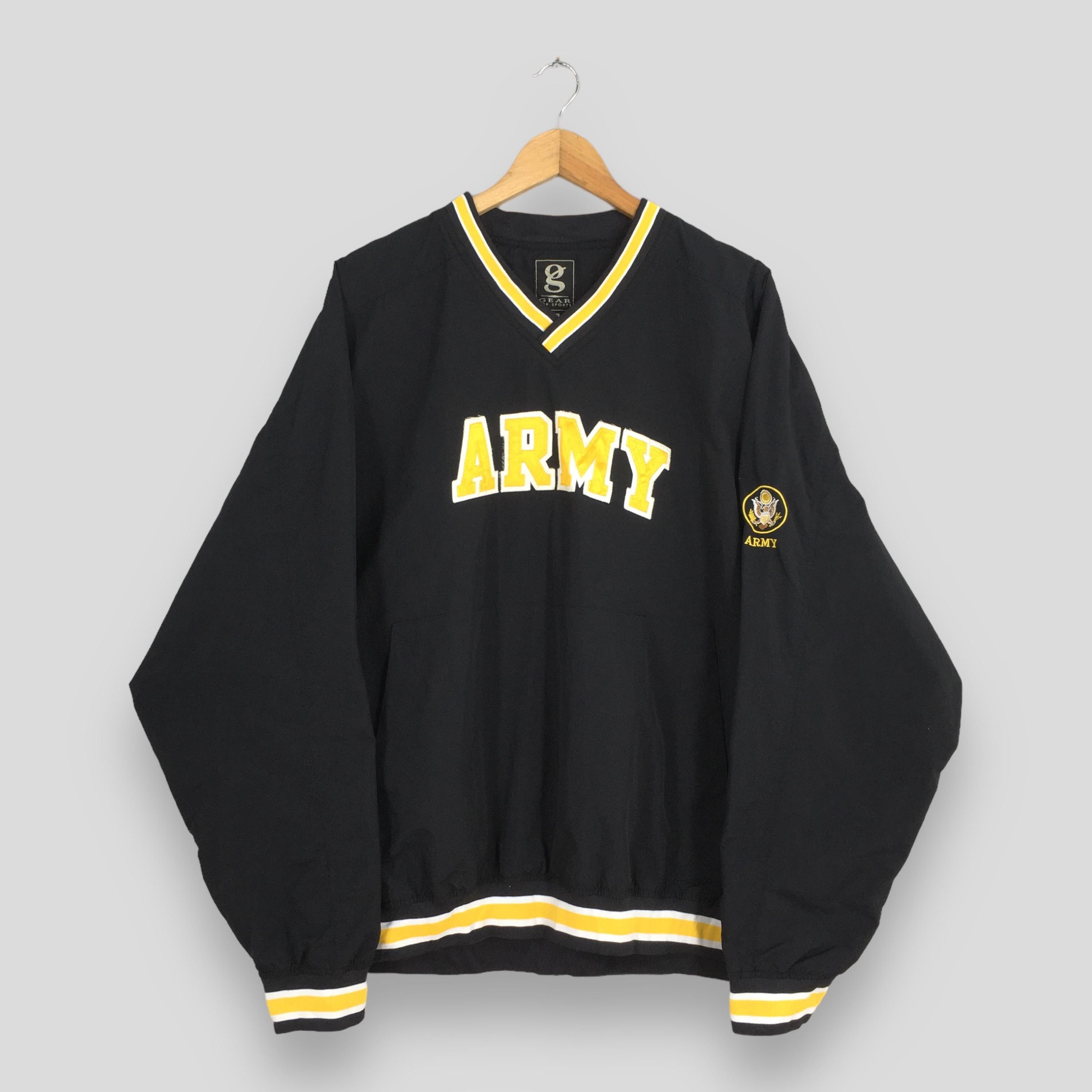 Military × Vintage Vintage 90s Us Army Windbreaker Army Pullover Jacket ...