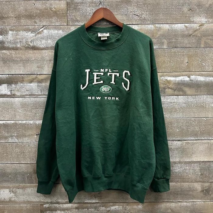 Lee Vintage 1990s New York Jets MLB Lee Sport Sweatshirt Men XL | Grailed