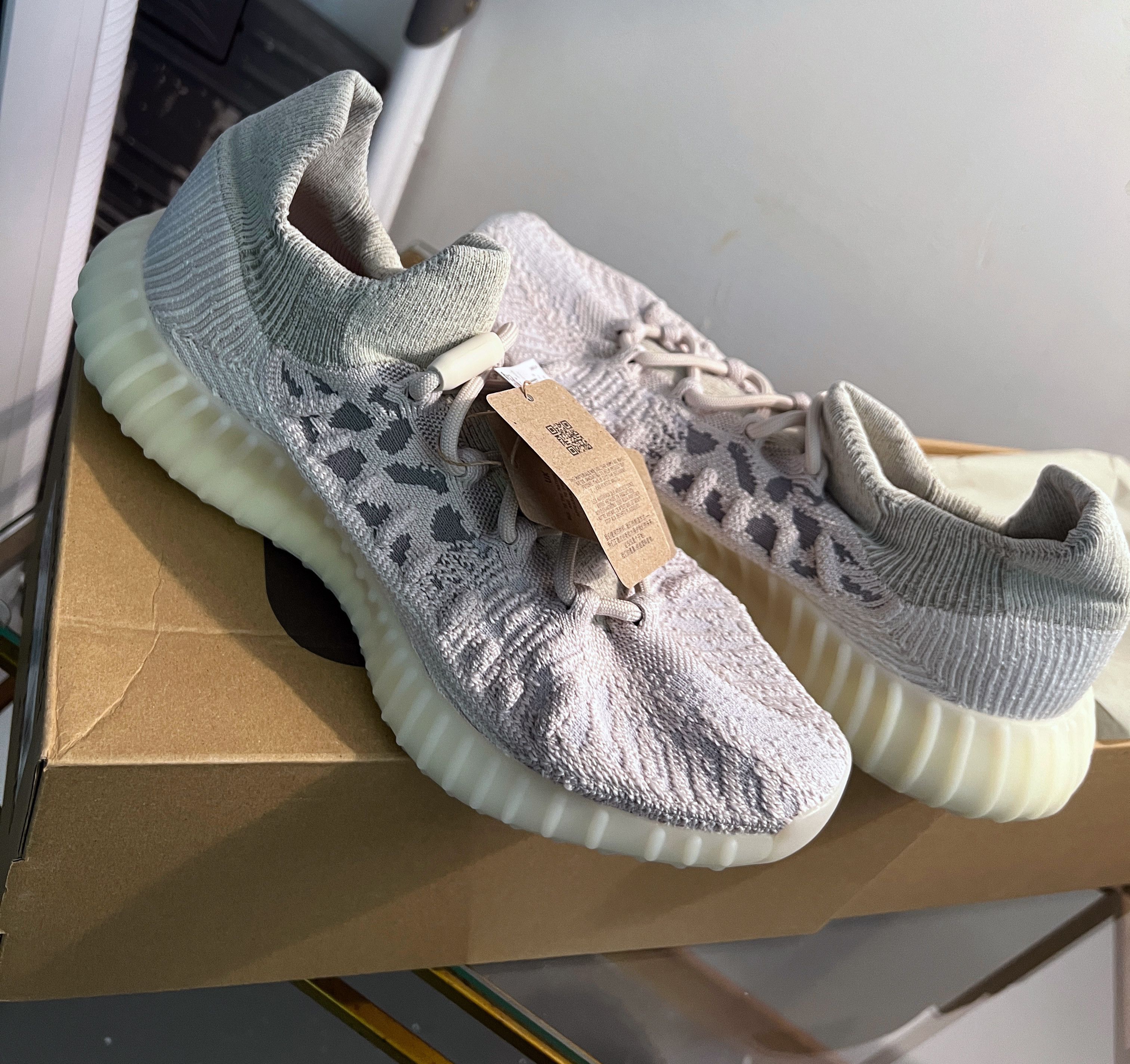 Adidas × Kanye West Adidas Yeezy 350 V2 CMPCT Compact Slate Bone | Grailed
