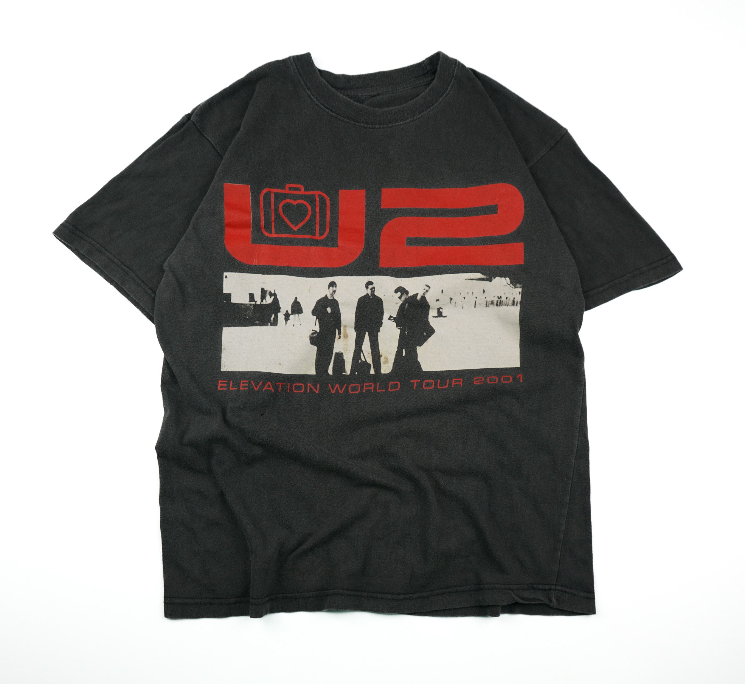 Band Tees × Vintage Vintage 2001 U2 Tour T-Shirt Elevation Tour Tee | Grailed