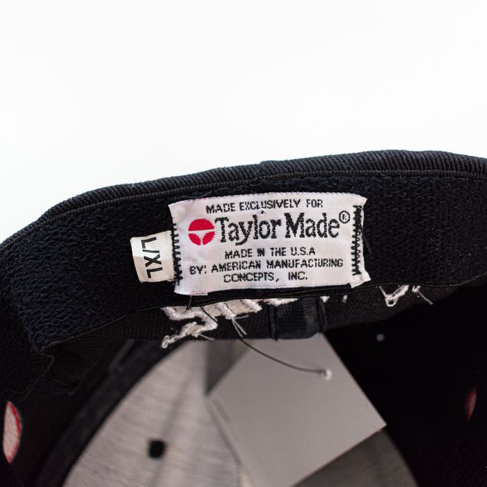 Vintage TaylorMade Golf Burner Bubble Stretch Fit Hat L/XL VTG USA ...