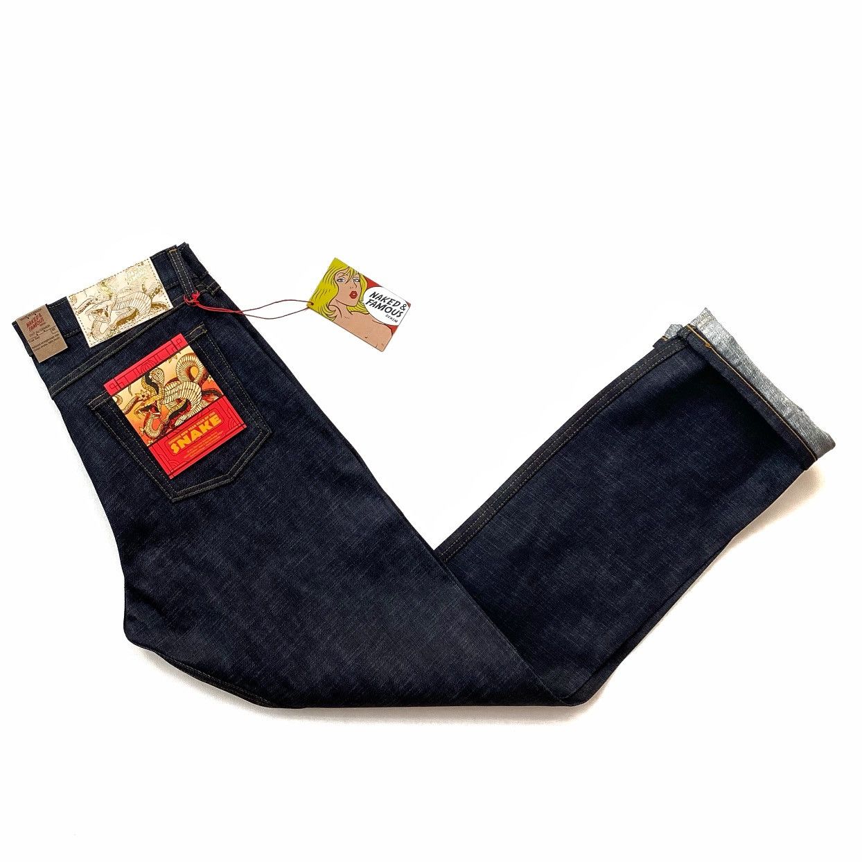 Naked & Famous Naked & Famous True Guy Chinese New Year Selvedge Jeans ...