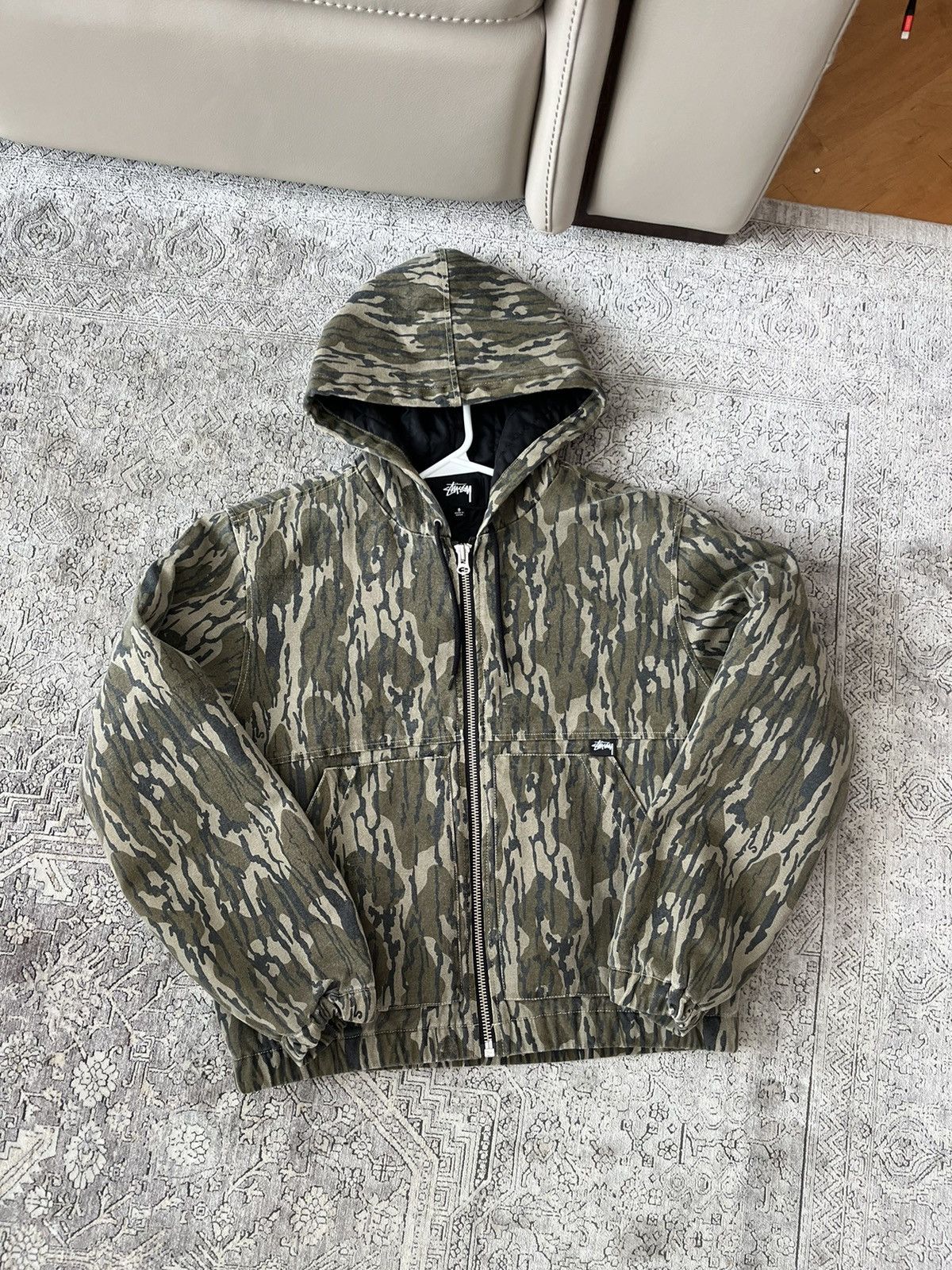 Stussy Stussy tree camo jacket | Grailed