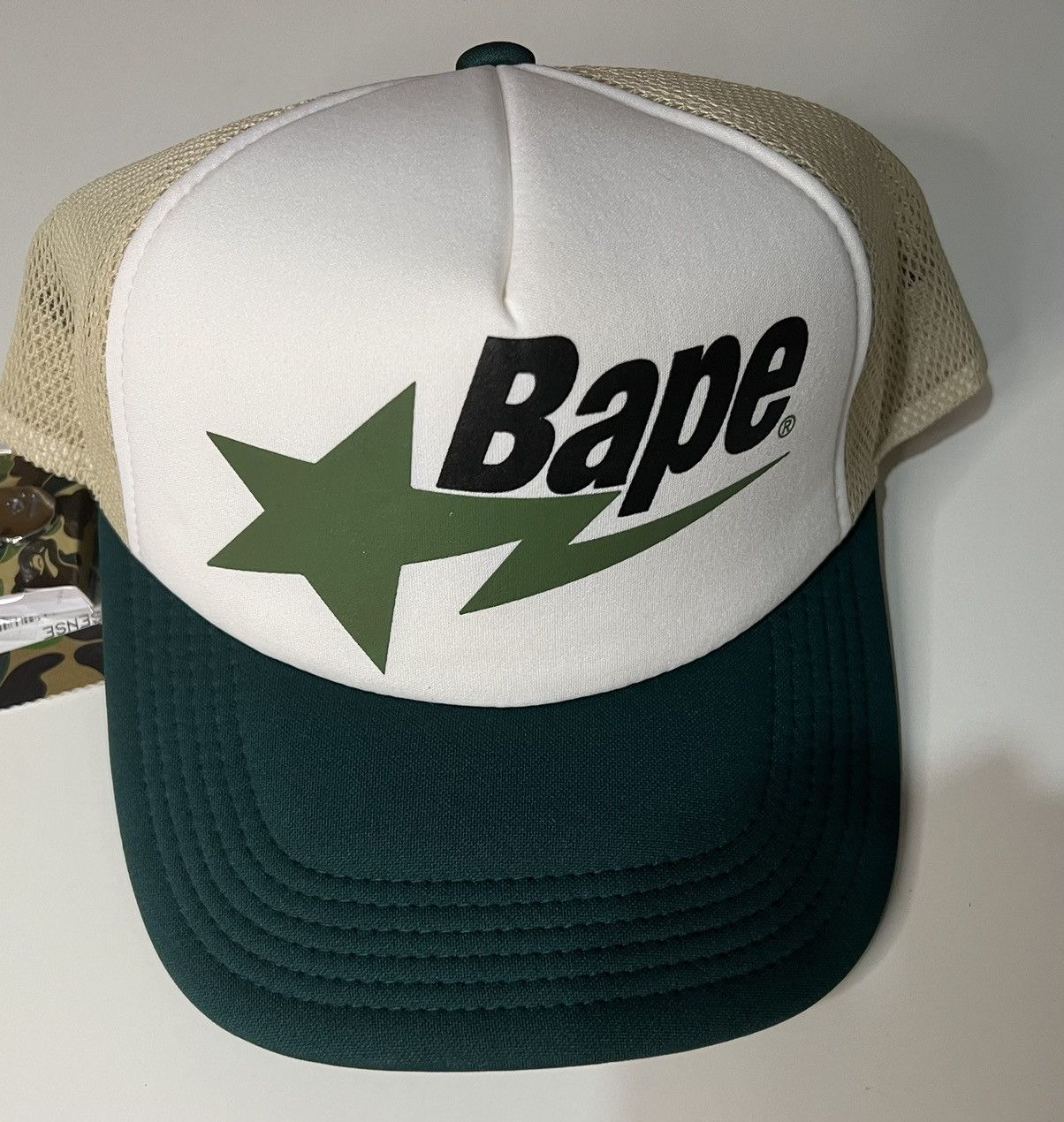 Bape BAPE STA MESH CAP | Grailed