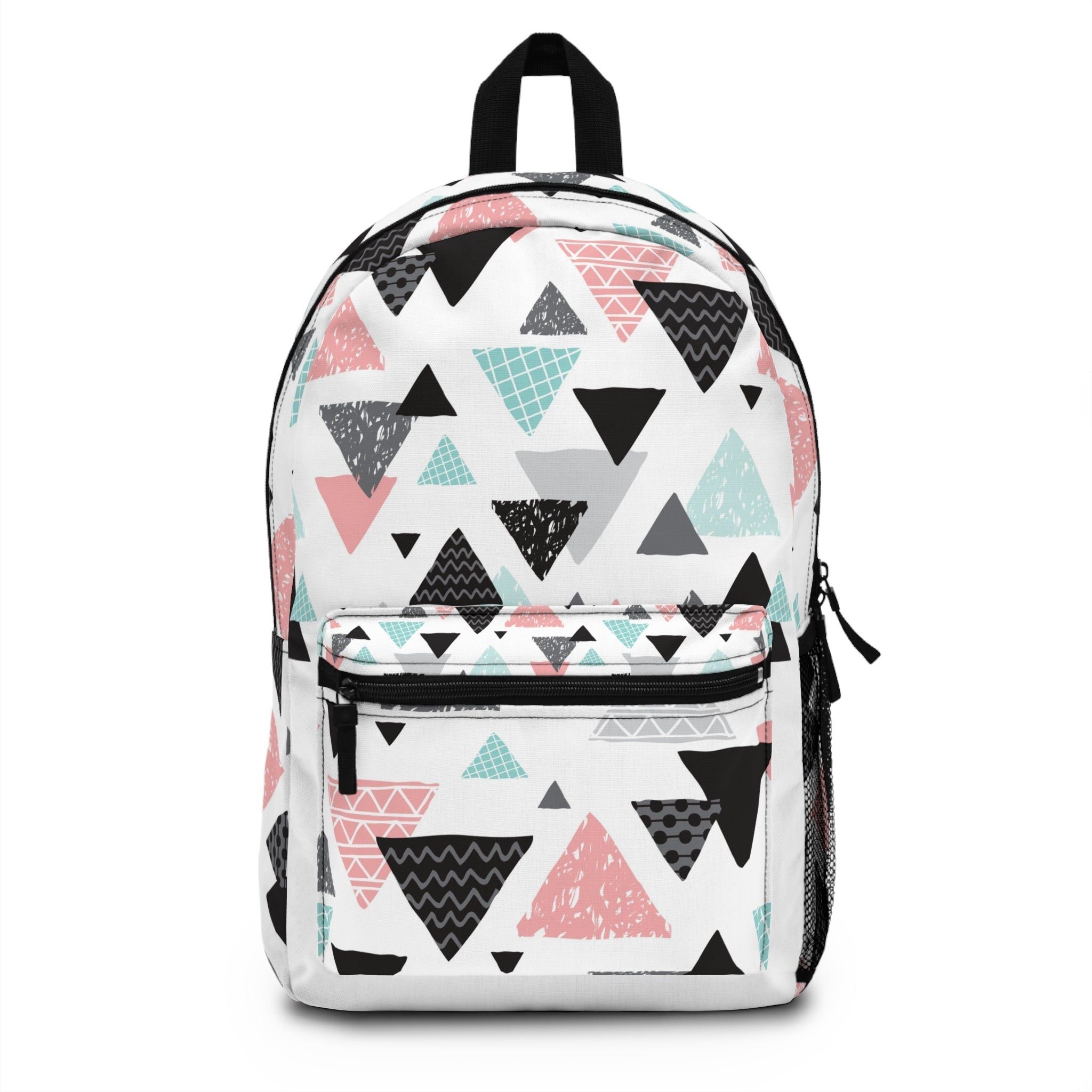 The Unbranded Brand Triangles Design Backpack | Grailed