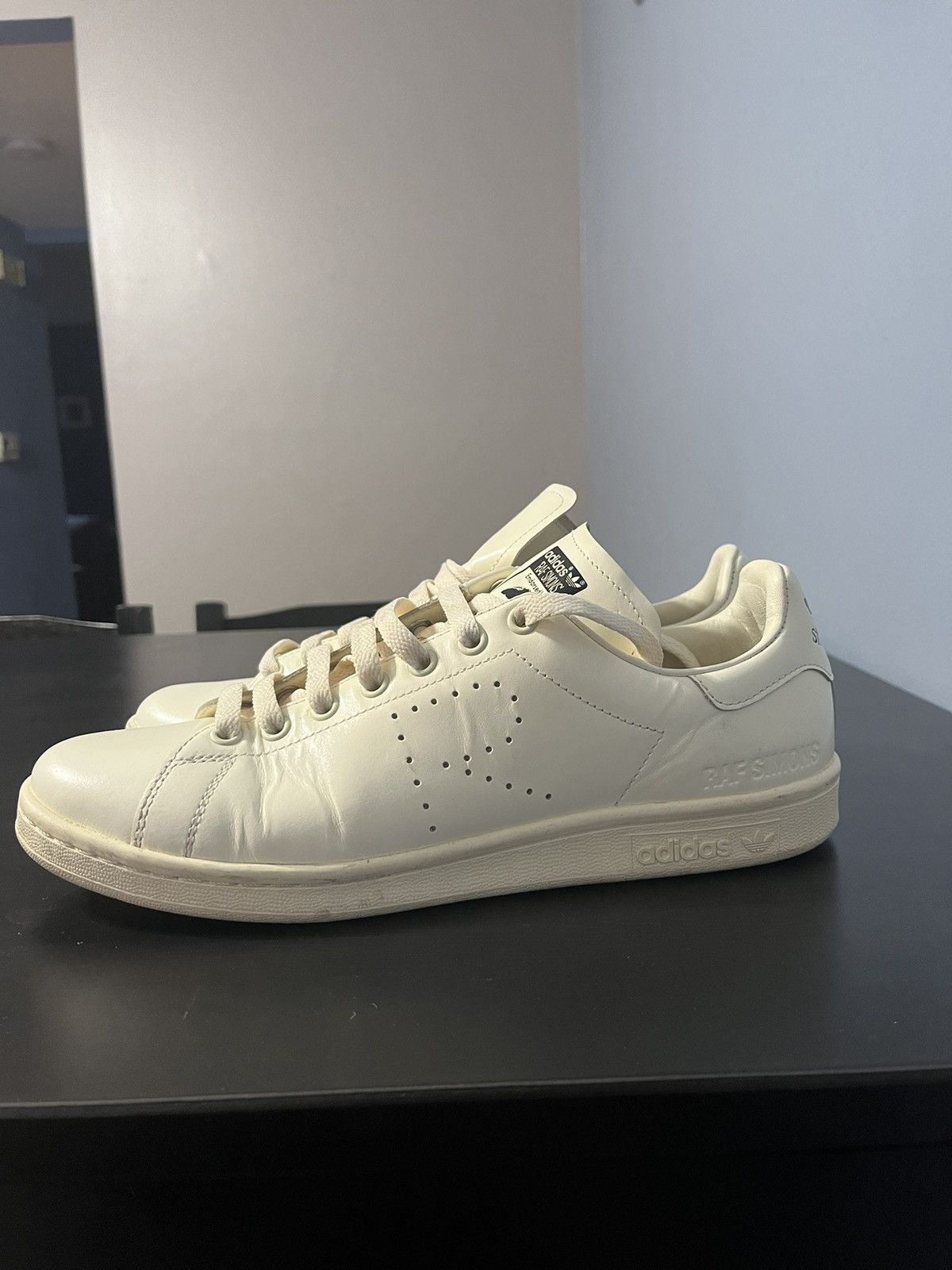 Adidas Adidas x RAF Simmons Stan Smith Cream | Grailed