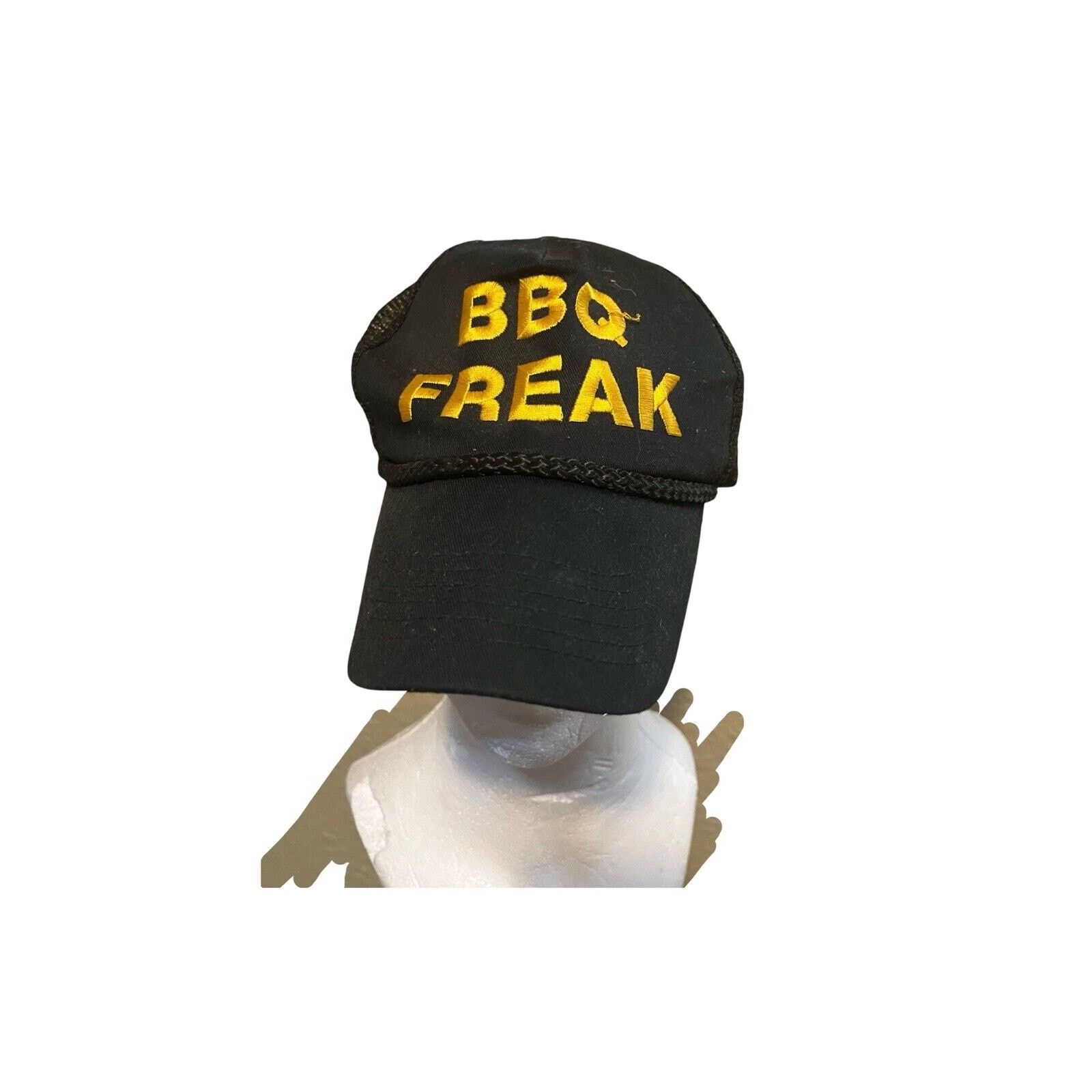 Port Authority Port Authority BBQ Freak Trucker Hat - Black/Yellow ...