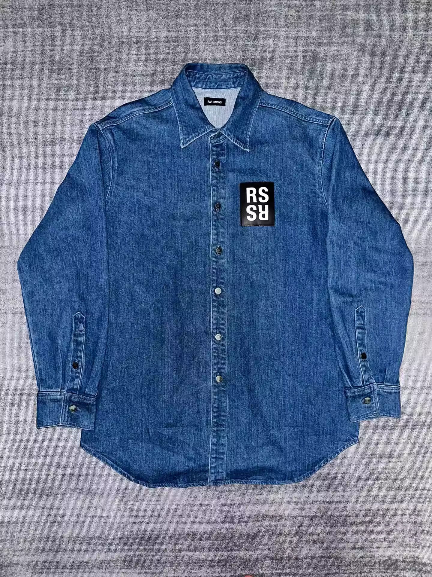 Raf Simons raf simons aw19 cowboy leather tag jacket | Grailed